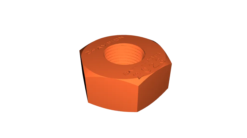 Battlebot's Giant Nut 2023 by 3D Printerers | Download free STL model ...