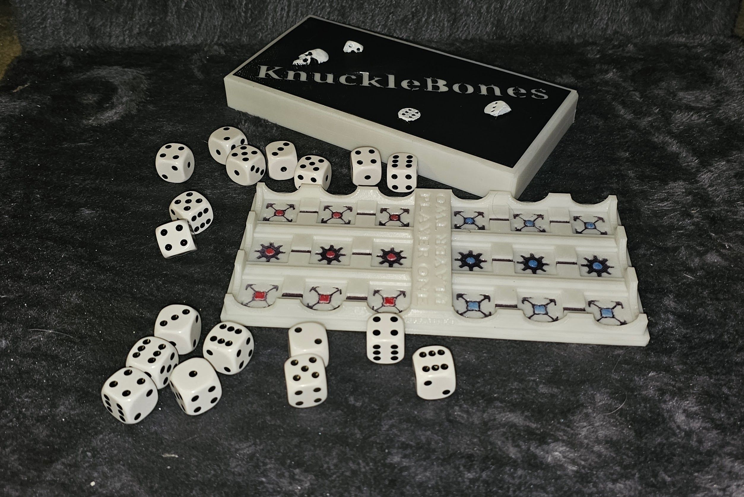 KnuckleBones Home Dice Board and Dice storage by Diablo | Download free ...