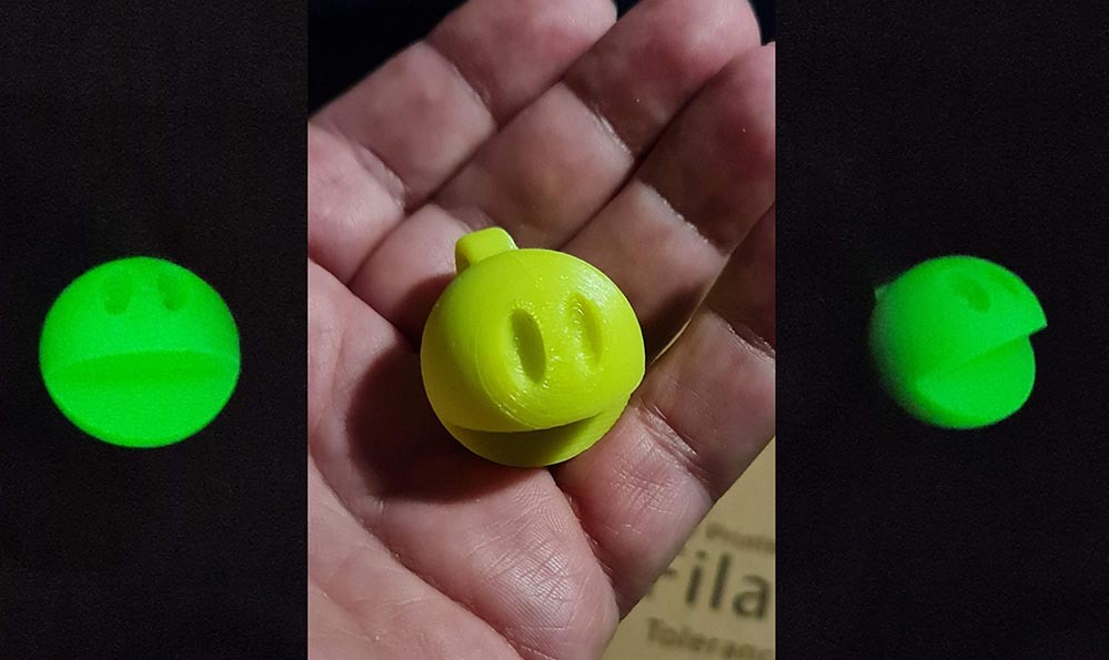 Pacman keyring fob by Diablo | Download free STL model | Printables.com