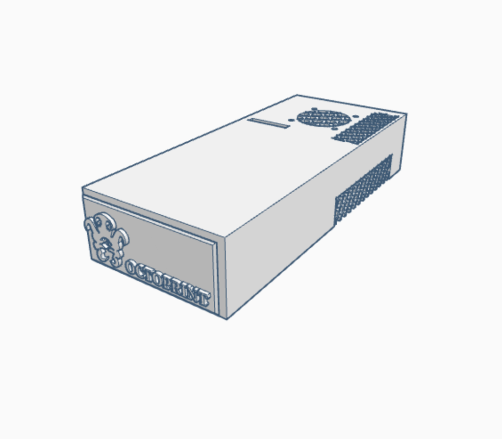 Octoprint Pi Zero2w/Pi2/3/4 enclosure by Diablo | Download free STL ...