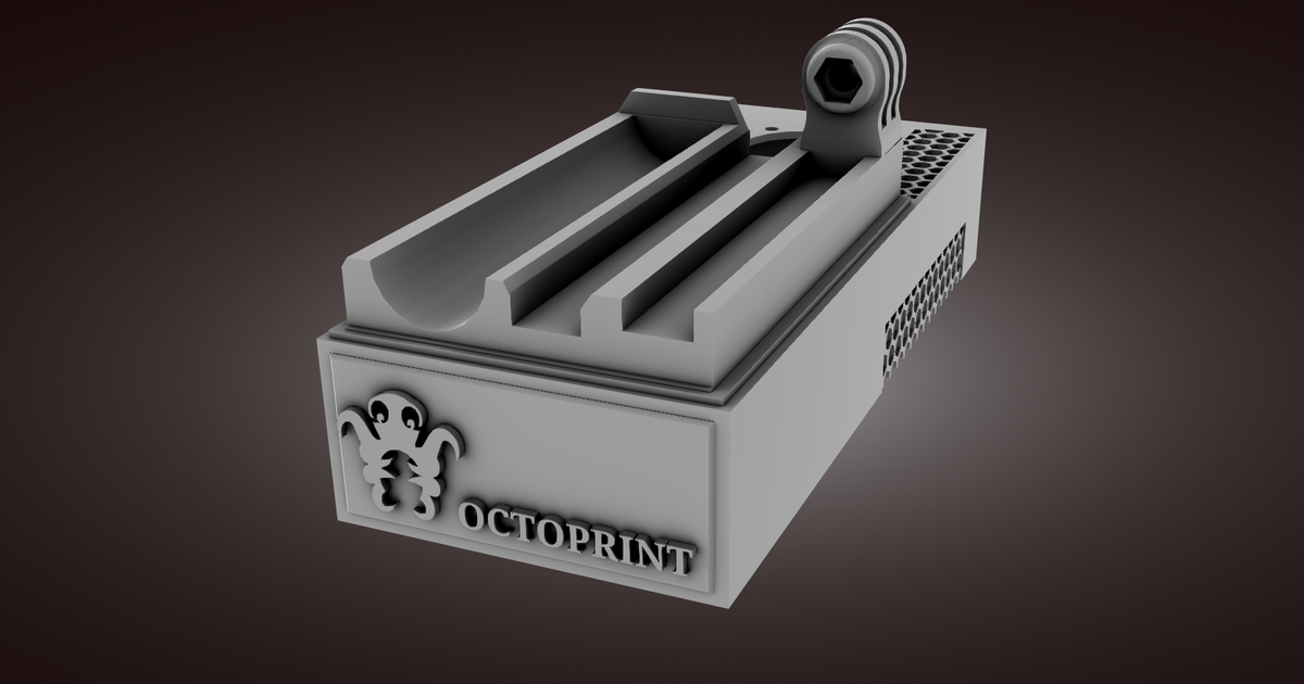Octoprint Pi Zero2w/Pi2/3/4 enclosure by Diablo | Download free STL model | Printables.com