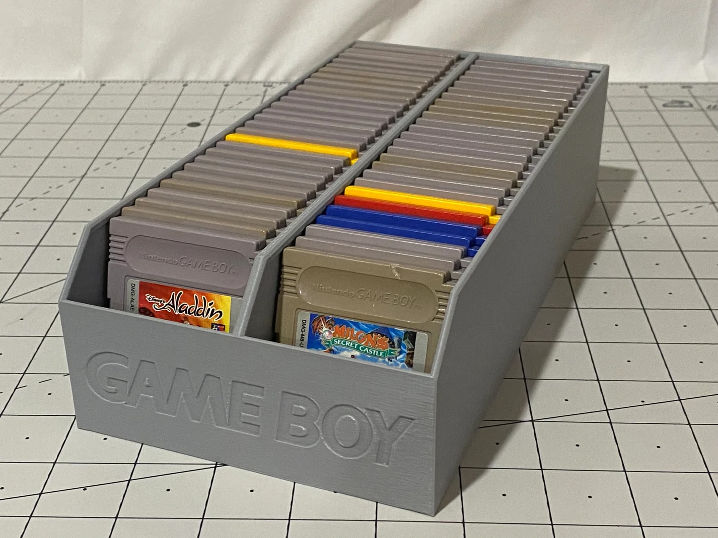 Game Boy and Game Boy Color Game Trays by BlueShell3D | Download free ...