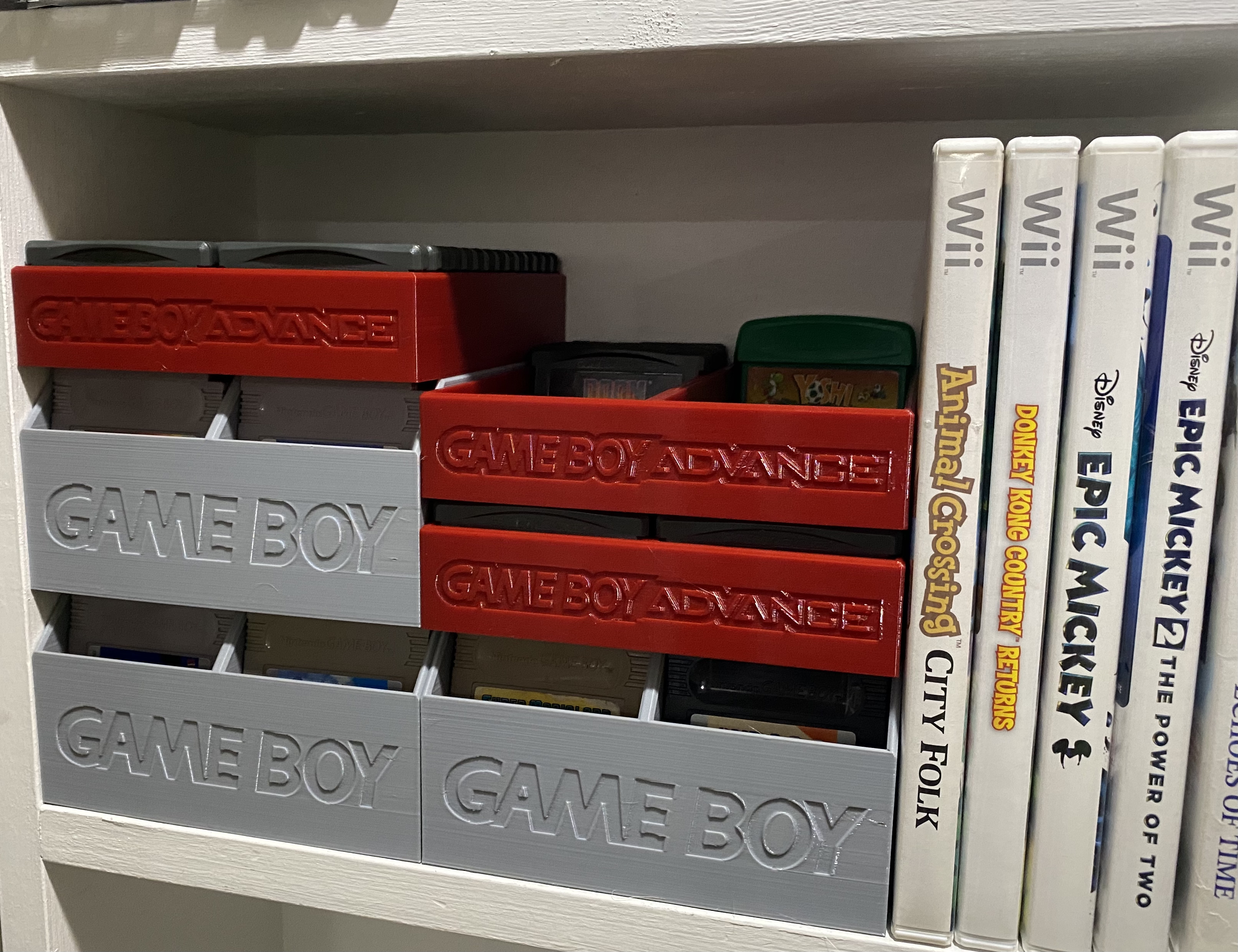 Game Boy and Game Boy Color Game Trays by BlueShell3D | Download free ...