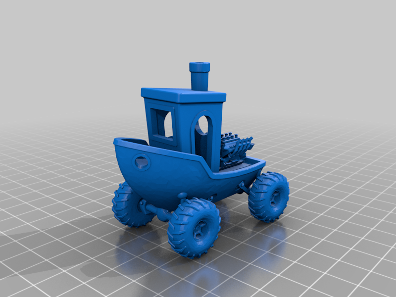 Beachy Benchy by Diablo | Download free STL model | Printables.com