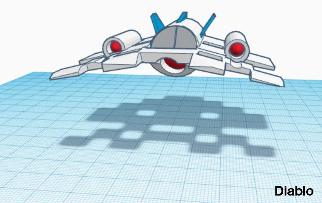space invaders ship