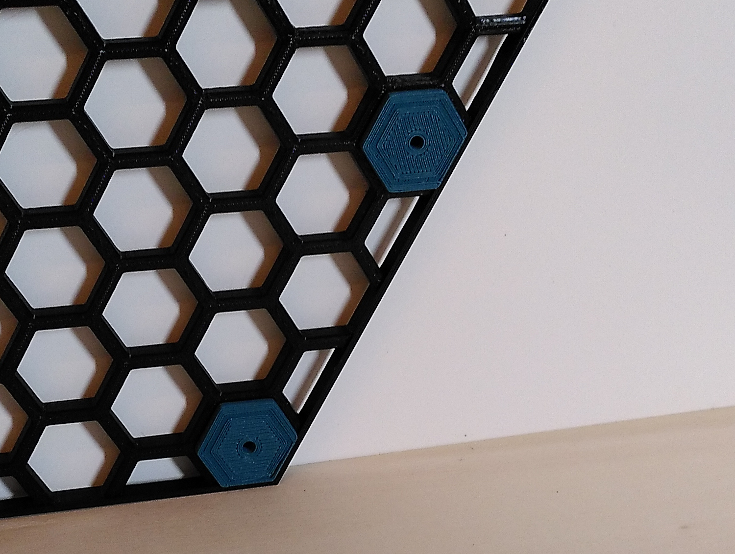 Honeycomb Storage Wall Insert Collection for Cells next to Border by ...