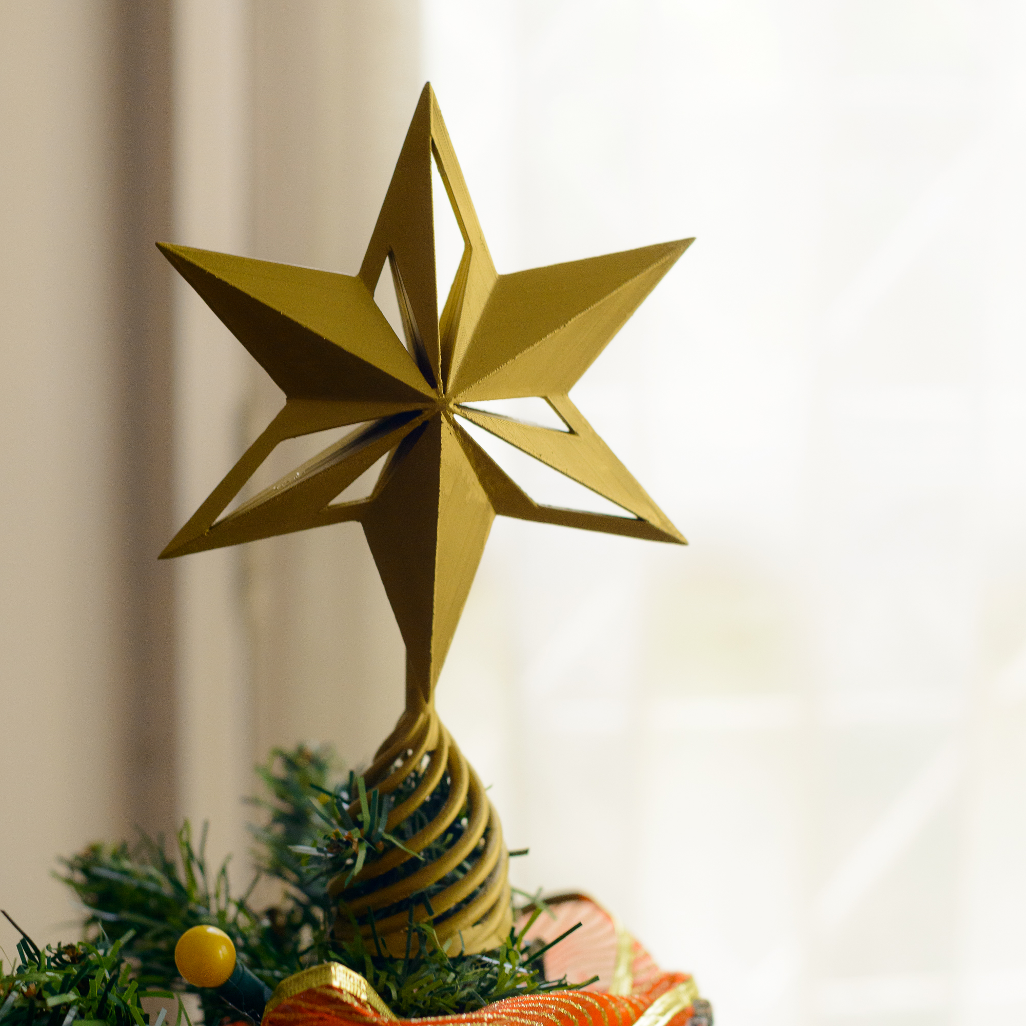 Christmas Tree Star Topper by Isaias Campbell | Download free STL model ...
