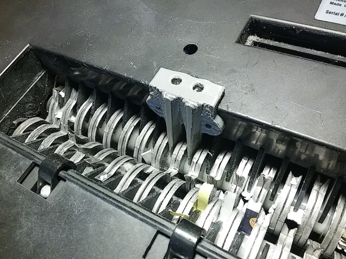 Replacement clearing-teeth for an Omnitech (or similar) crosscut paper ...