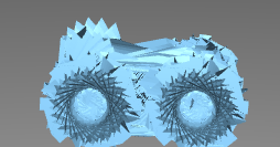 spiky car by cool dog | Download free STL model | Printables.com