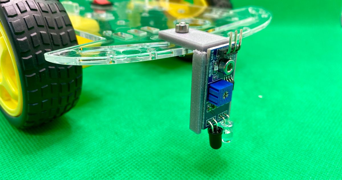 IR Sensor Holder by Dash Daring | Download free STL model | Printables.com