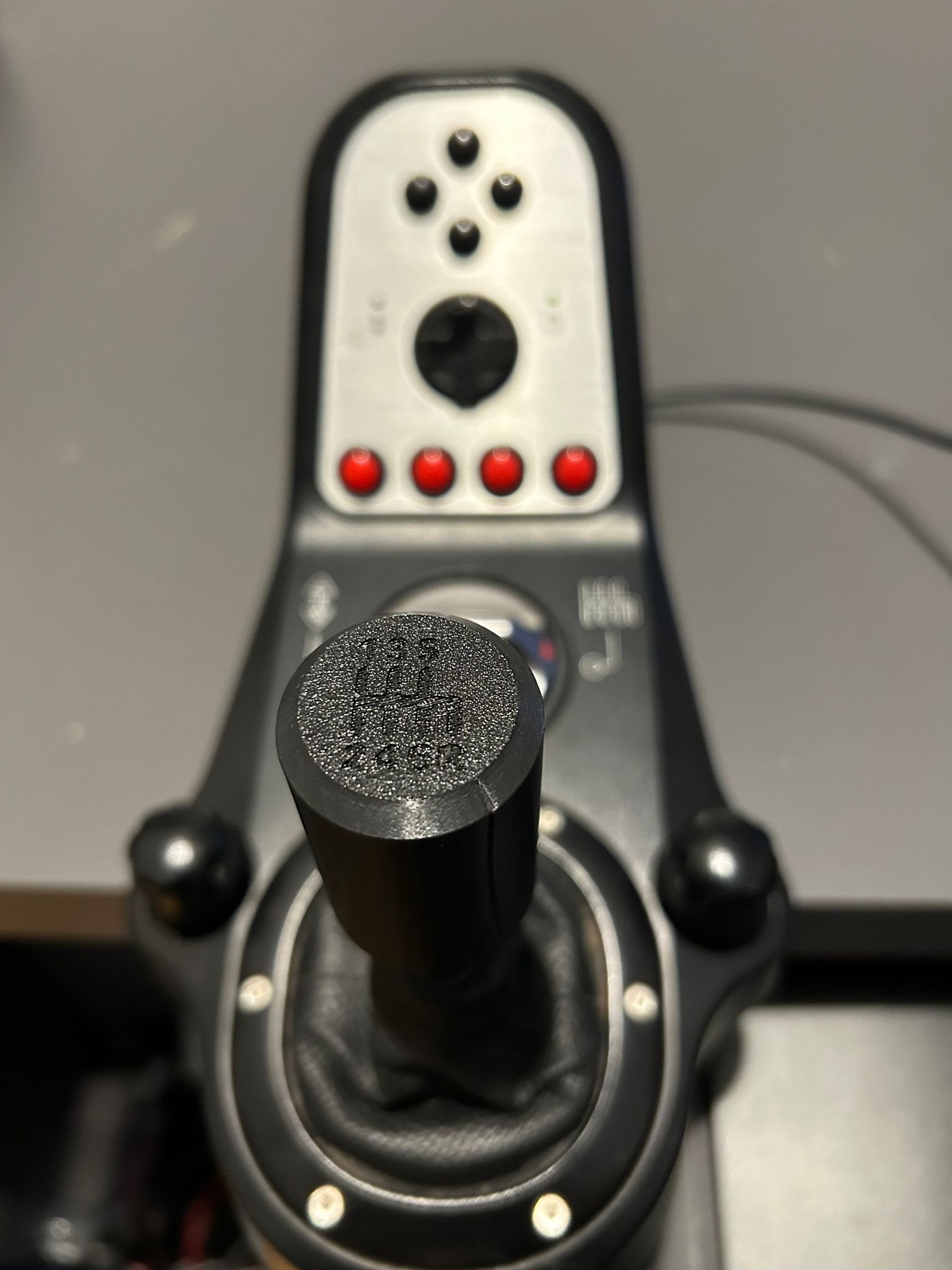 Logitech G25 Shift Knob with Markings by Rawrll3D | Download free STL ...