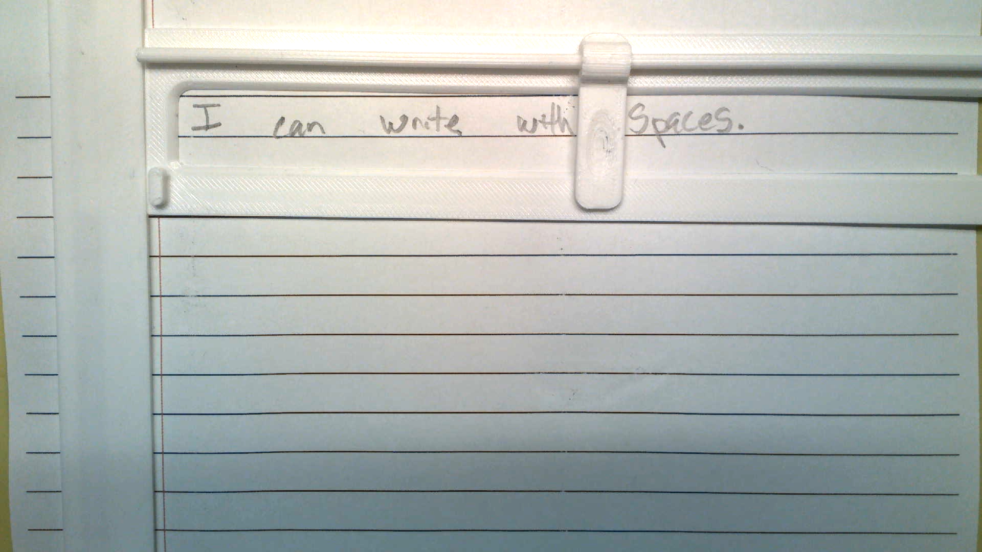 Writing Spacer Guide by Loreto Dumitrescu | Download free STL model ...