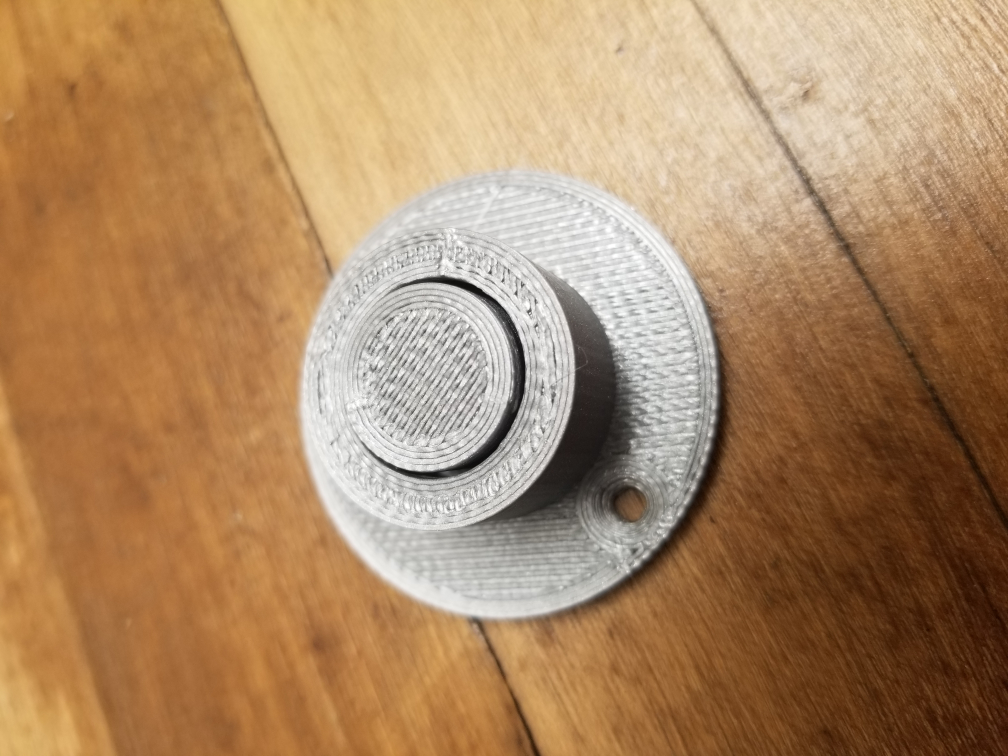 Window guard fire exit button and ring by jcox10 | Download free STL ...