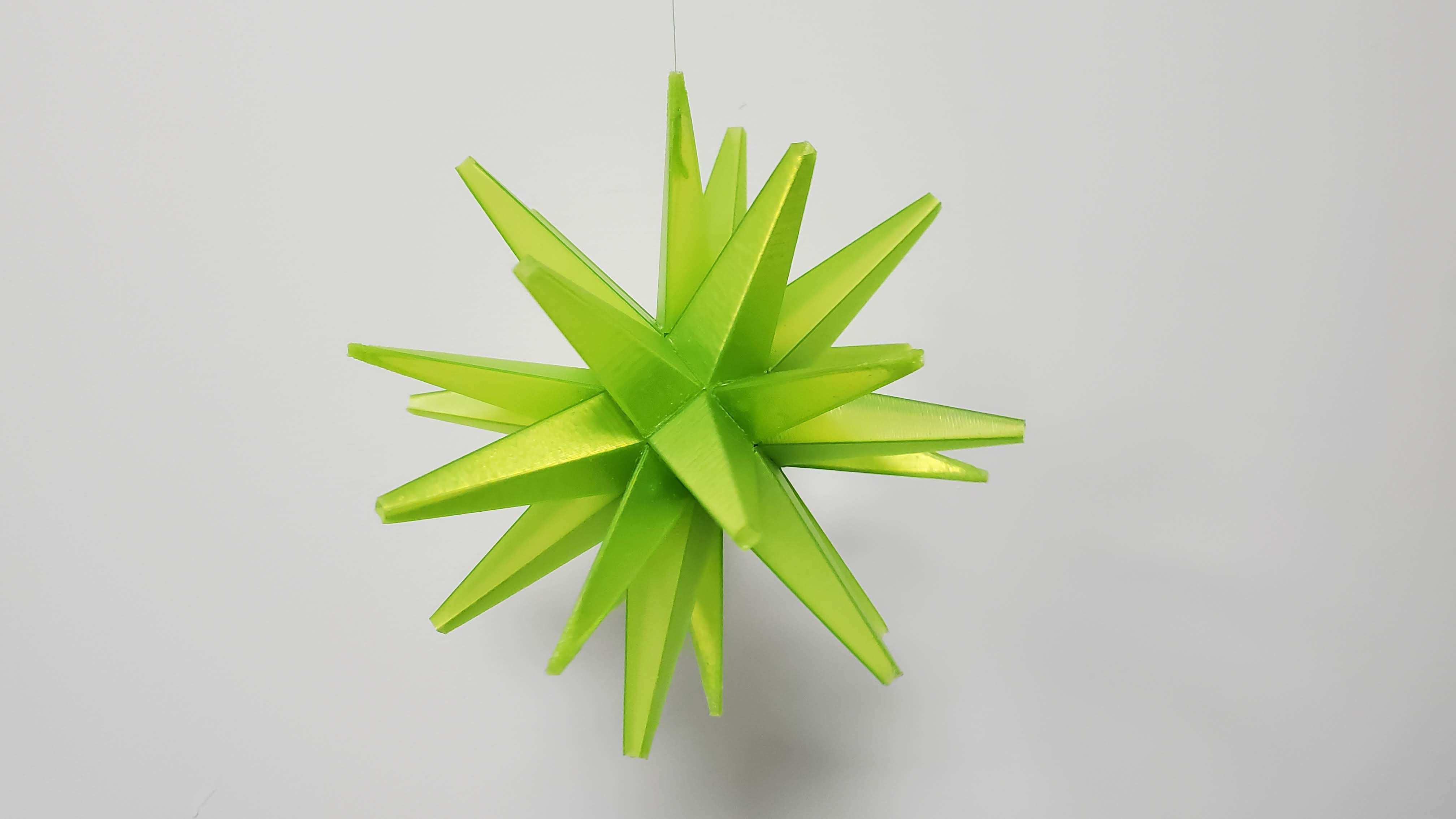 Spiked Star Ornement by fb | Download free STL model | Printables.com