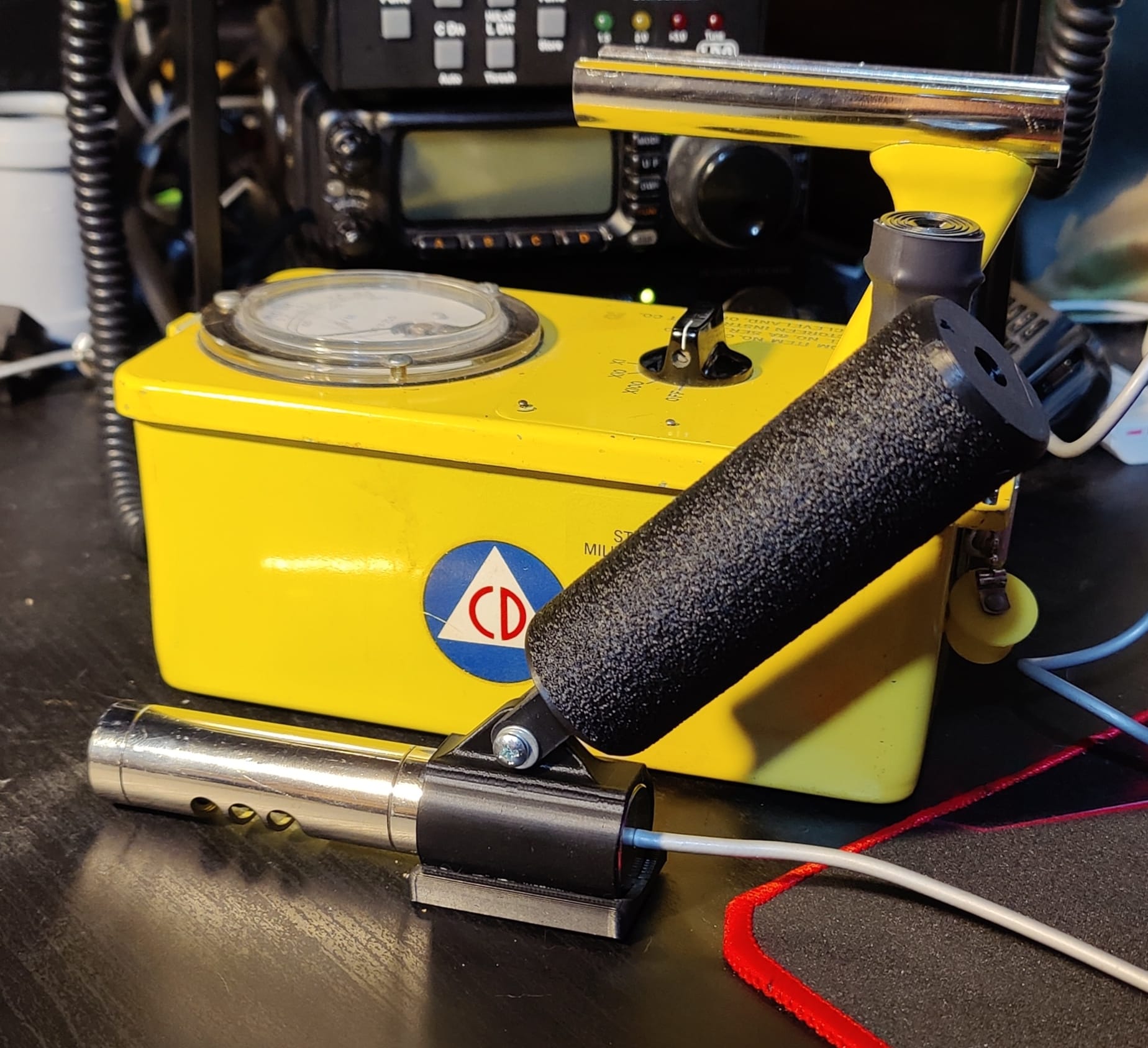 Victoreen CDV-700 probe handle by OH8EFI | Download free STL model ...