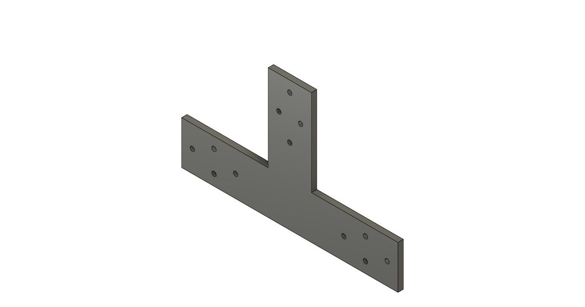 T Bracket by nydave | Download free STL model | Printables.com