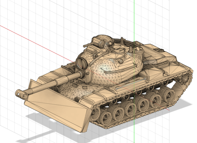 M48A2 Räumpanzer V.2 by Micki_Maus1510 | Download free STL model ...