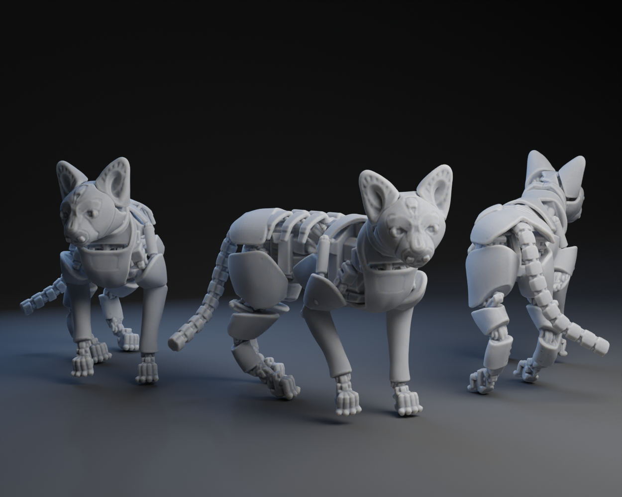 Mech Cat by Peter Farell | Download free STL model | Printables.com