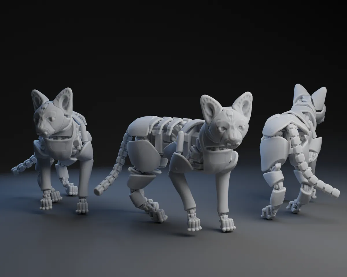 Mech Cat by Peter Farell | Download free STL model | Printables.com
