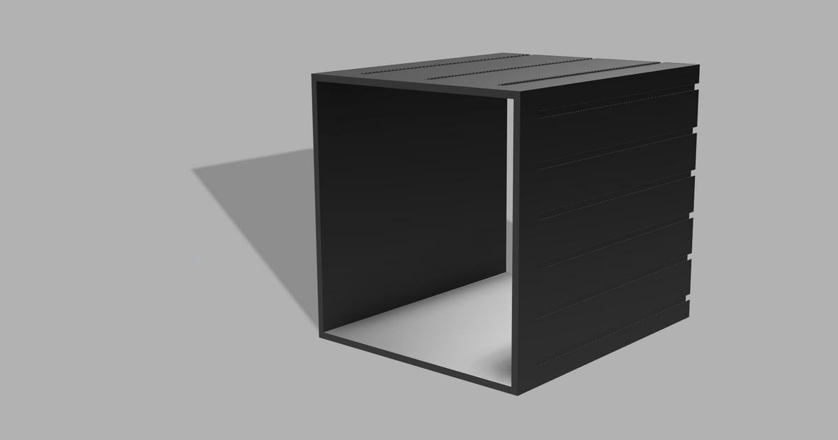 modular workshop organiser - box internal dimensions 185x174x220mm by ...