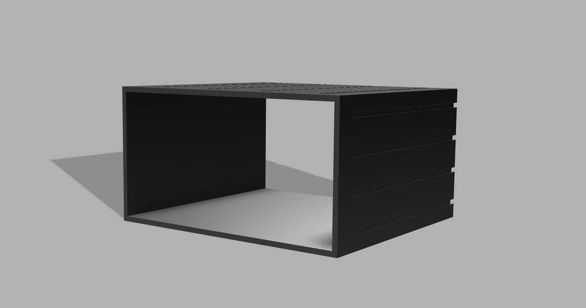 modular workshop organiser - box internal dimensions 235x120x220mm by ...
