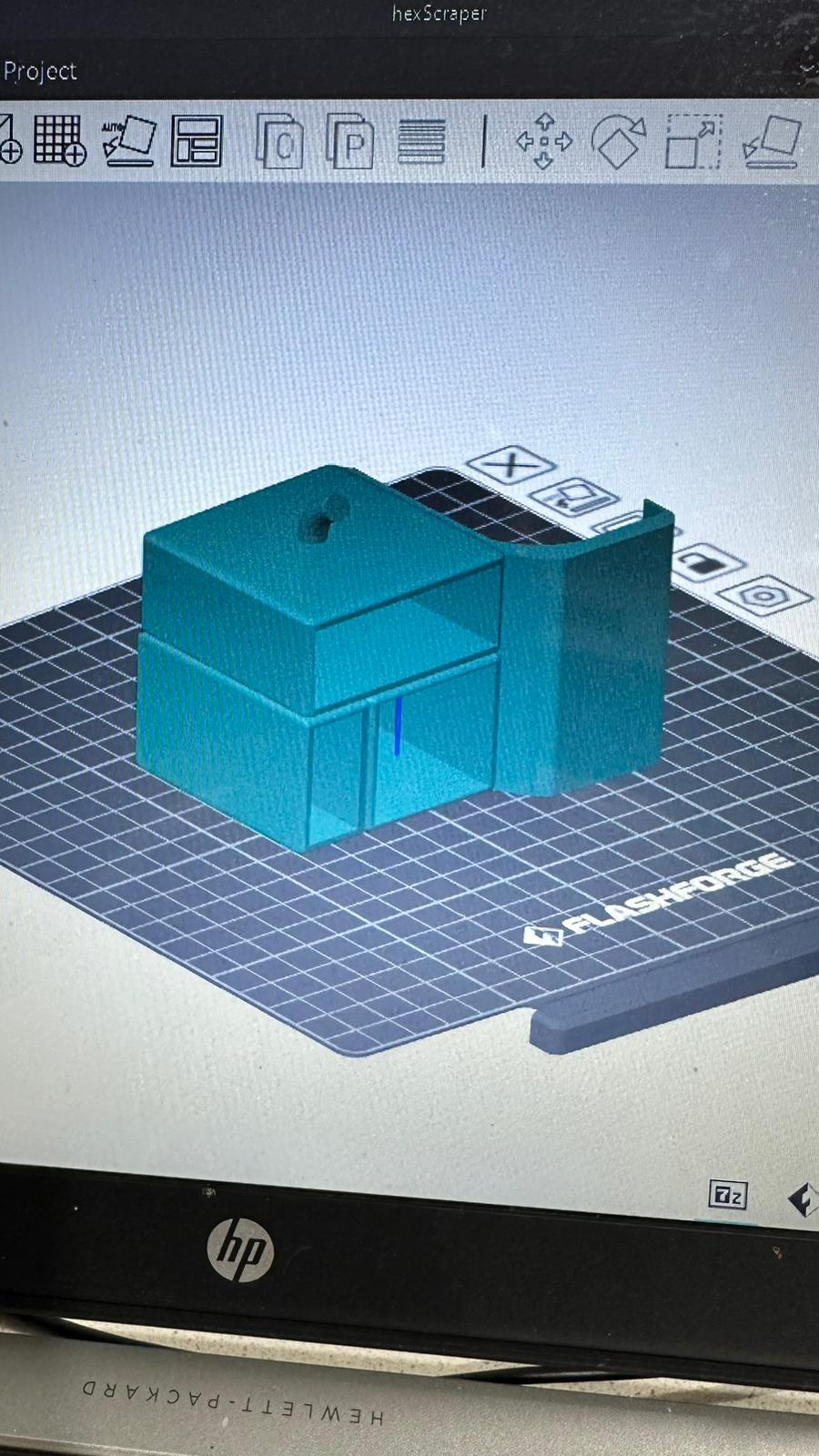 flashforge adventurer 5m pro tools holder with glue slot by mz333 ...