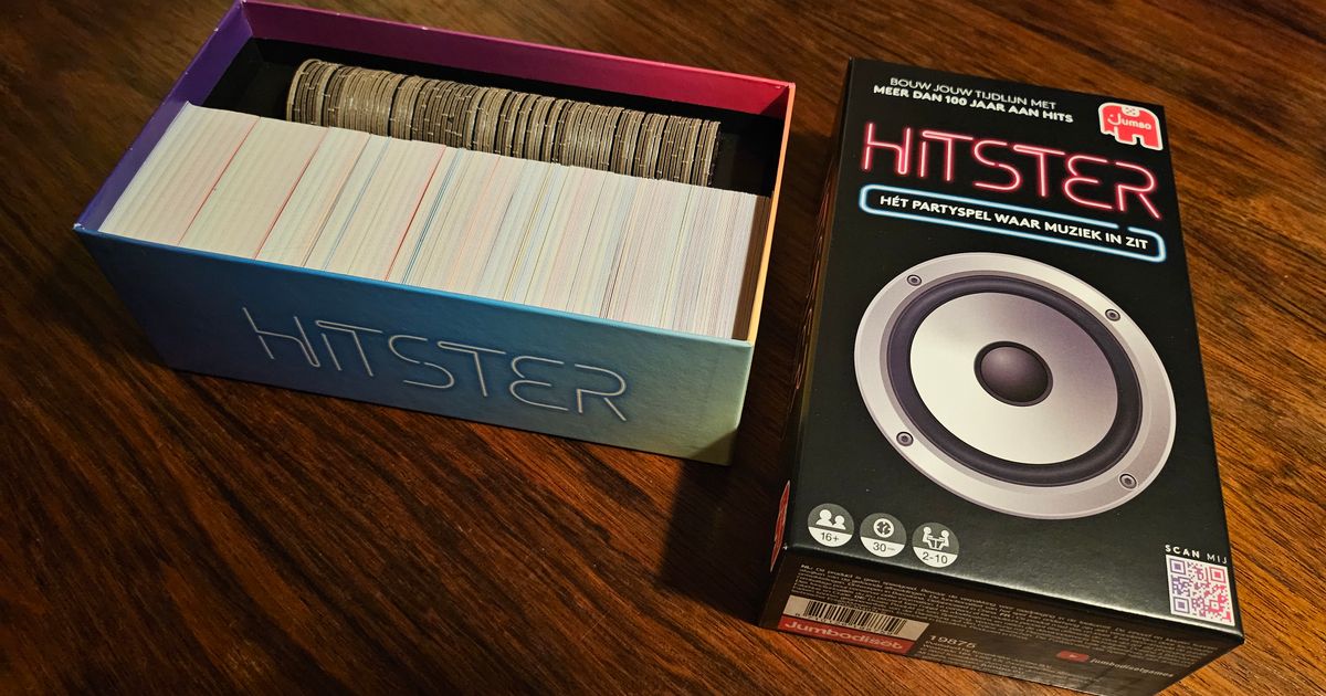 Hitster token tray by Dede85_NL | Download free STL model | Printables.com