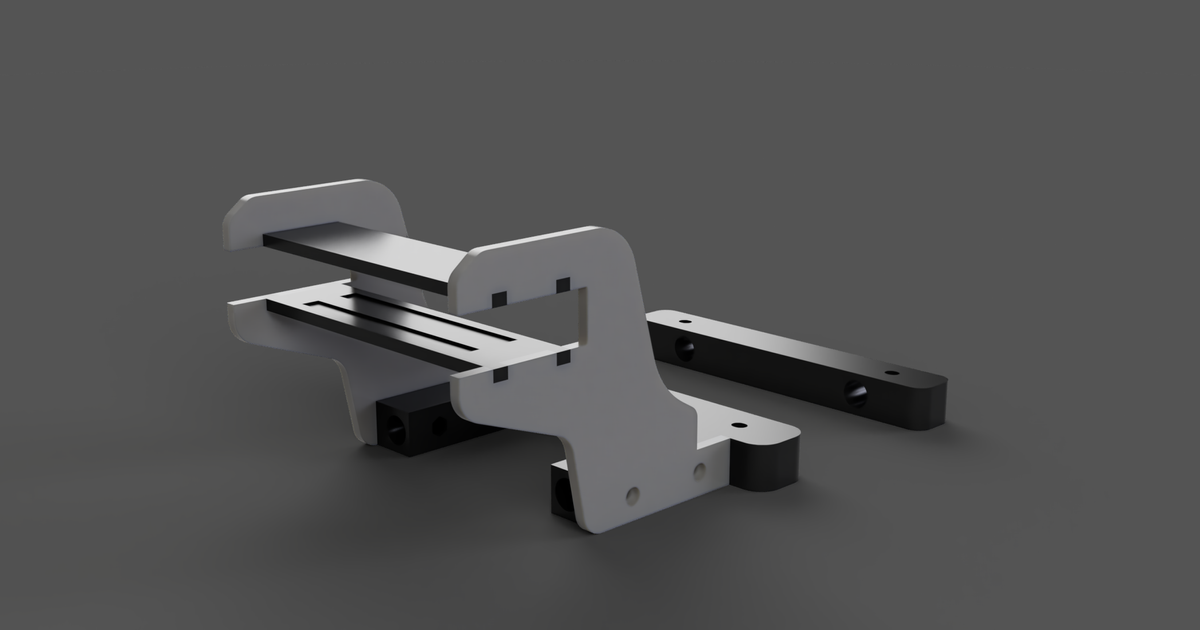 Joystick Desk Mount by Bjorn S | Download free STL model | Printables.com