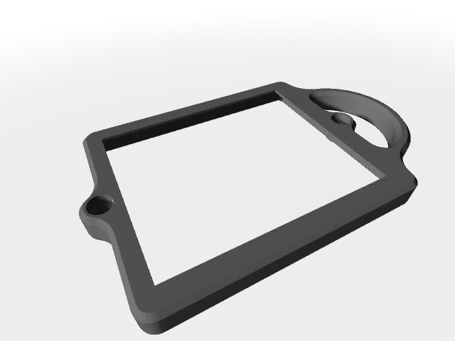 Ford 3 & 4 Button Key Fob by PaPa Dad | Download free STL model ...