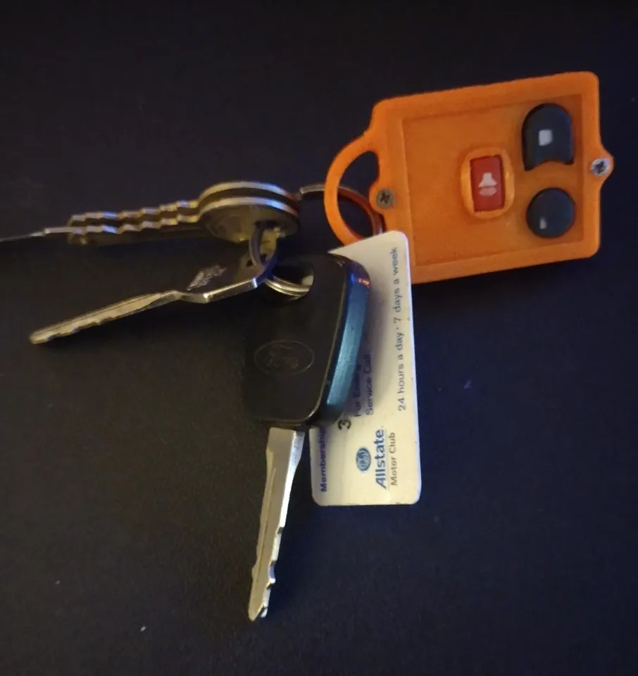 Ford 3 & 4 Button Key Fob by PaPa Dad | Download free STL model ...