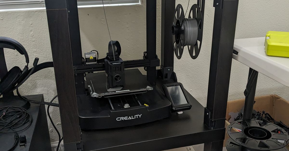 Stacked Lack Enclosure Filament Guide by ScottXN | Download free STL ...