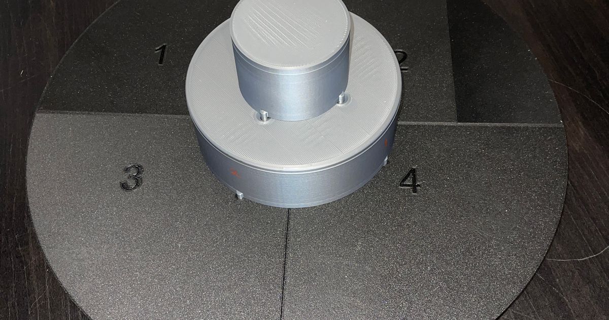 Round Table 380mm for Scanning and Photogrammetry by bryn51 | Download ...