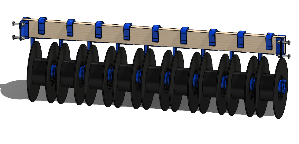 Spool hanger by PA3DPrints | Download free STL model | Printables.com