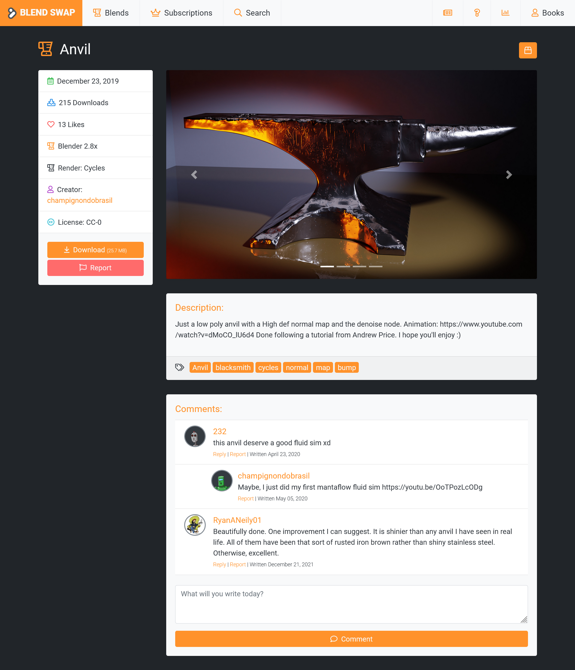 Anvil par Books | Téléchargez gratuitement un modèle STL | Printables.com