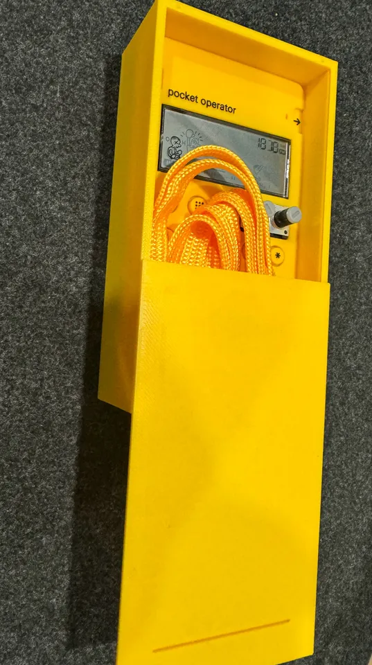 Pocket Operator (PO-33) CA-X Travel Case by Aykan | Download free STL ...