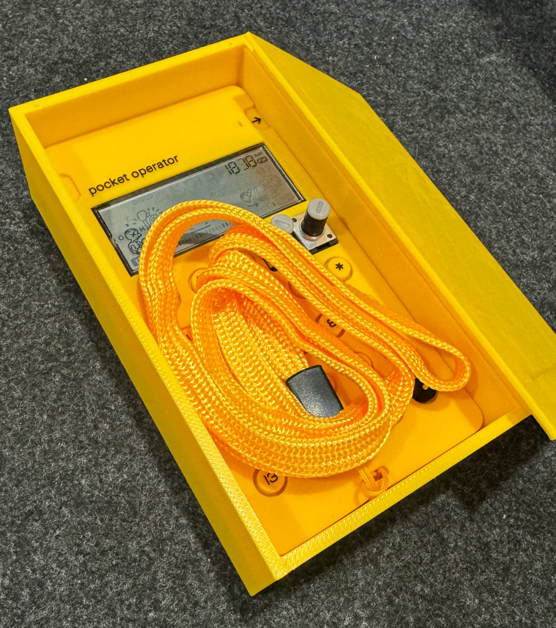 Pocket Operator (PO-33) CA-X Travel Case by Aykan | Download free STL ...