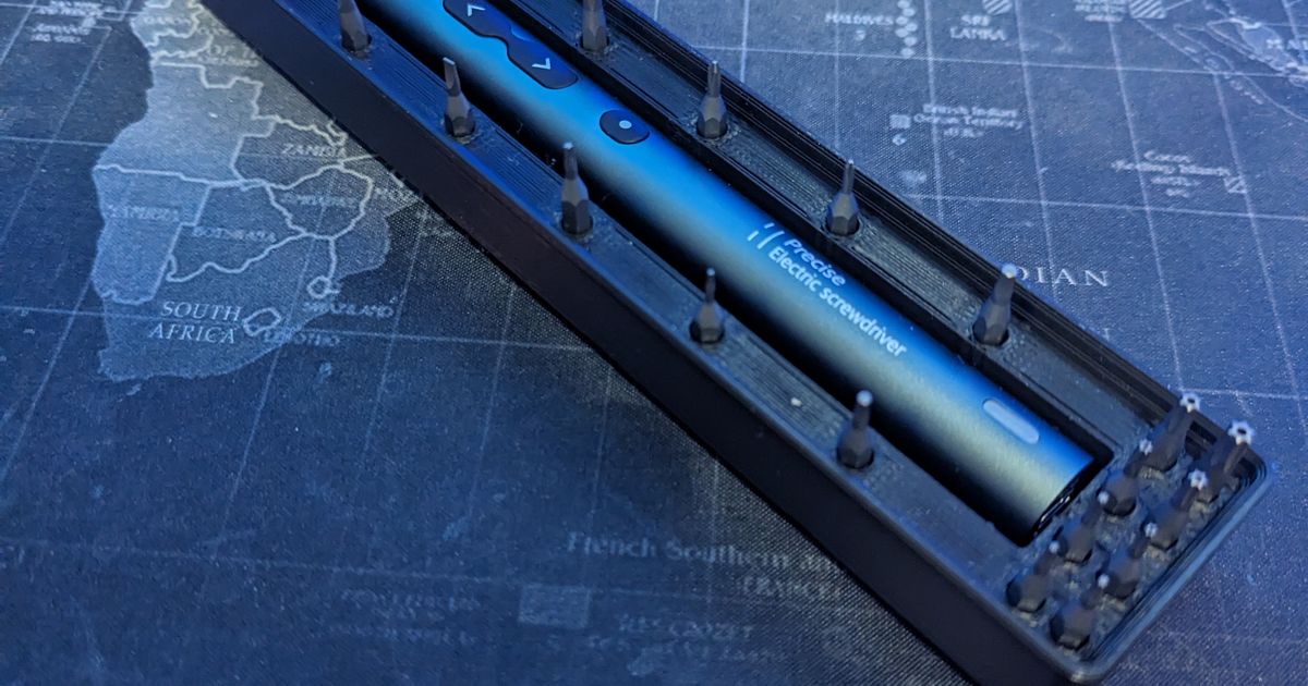 AMIR Electric Screwdriver - Gridfinity by Dominate4life | Download free ...