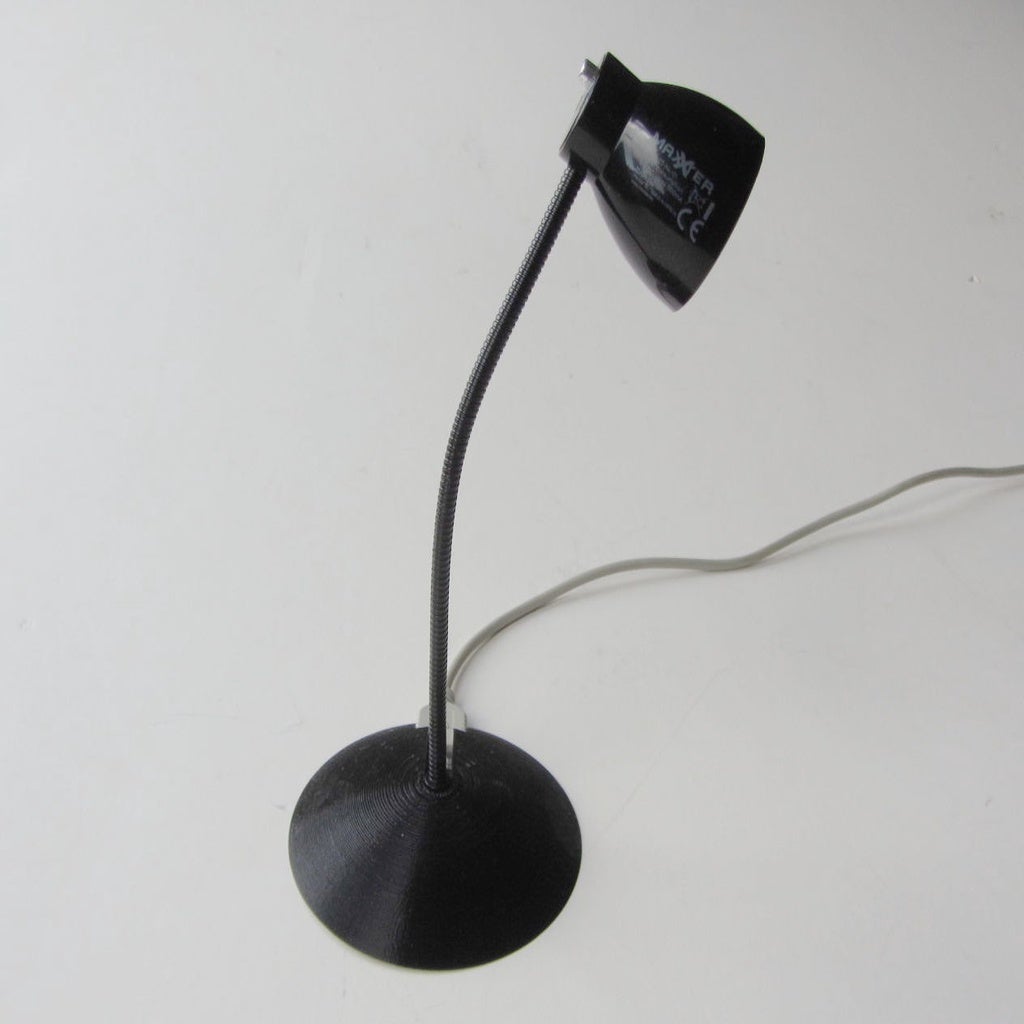 USB lamp stand foot by fjkraan | Download free STL model | Printables.com