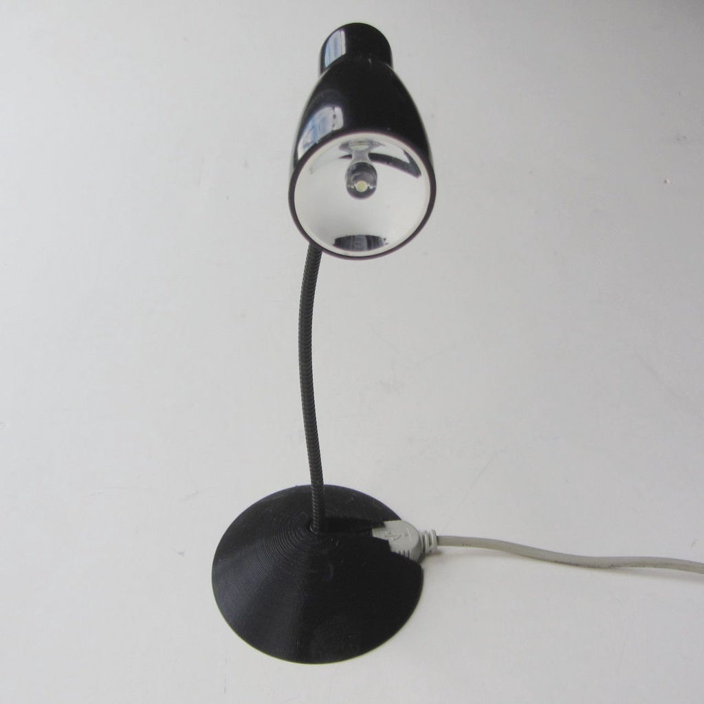 USB lamp stand foot by fjkraan | Download free STL model | Printables.com