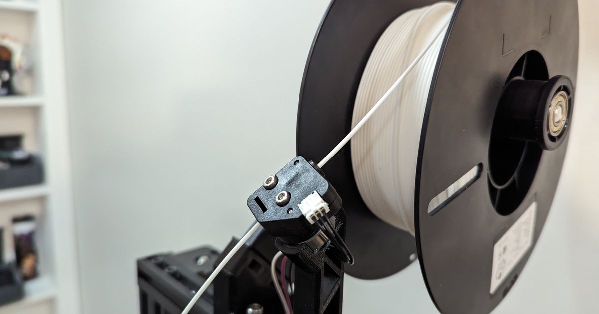 Spool and Filament sensor brackets by ceo51378 | Download free STL ...