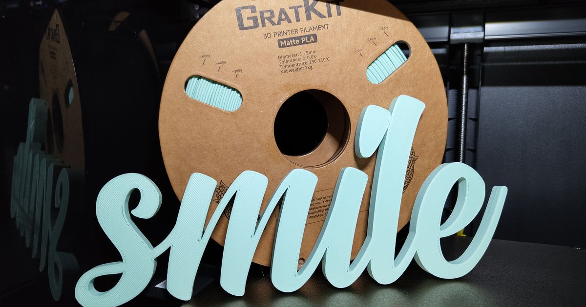 Smile by Dukone.dev | Download free STL model | Printables.com