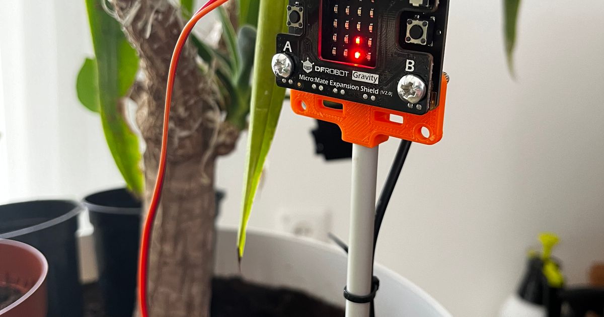 BBC microbit moisture sensor von Lupilpl | Kostenloses STL-Modell ...