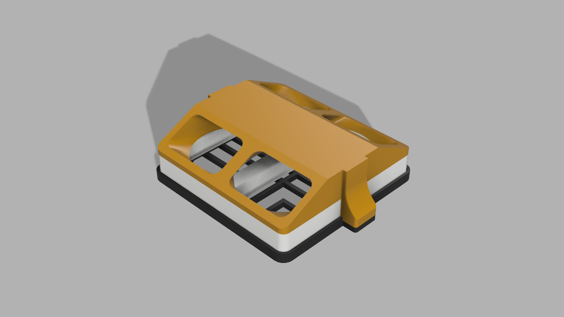 Modular Airfilter and Duct for 120mm Fan (Magnetic Mounting) by ...