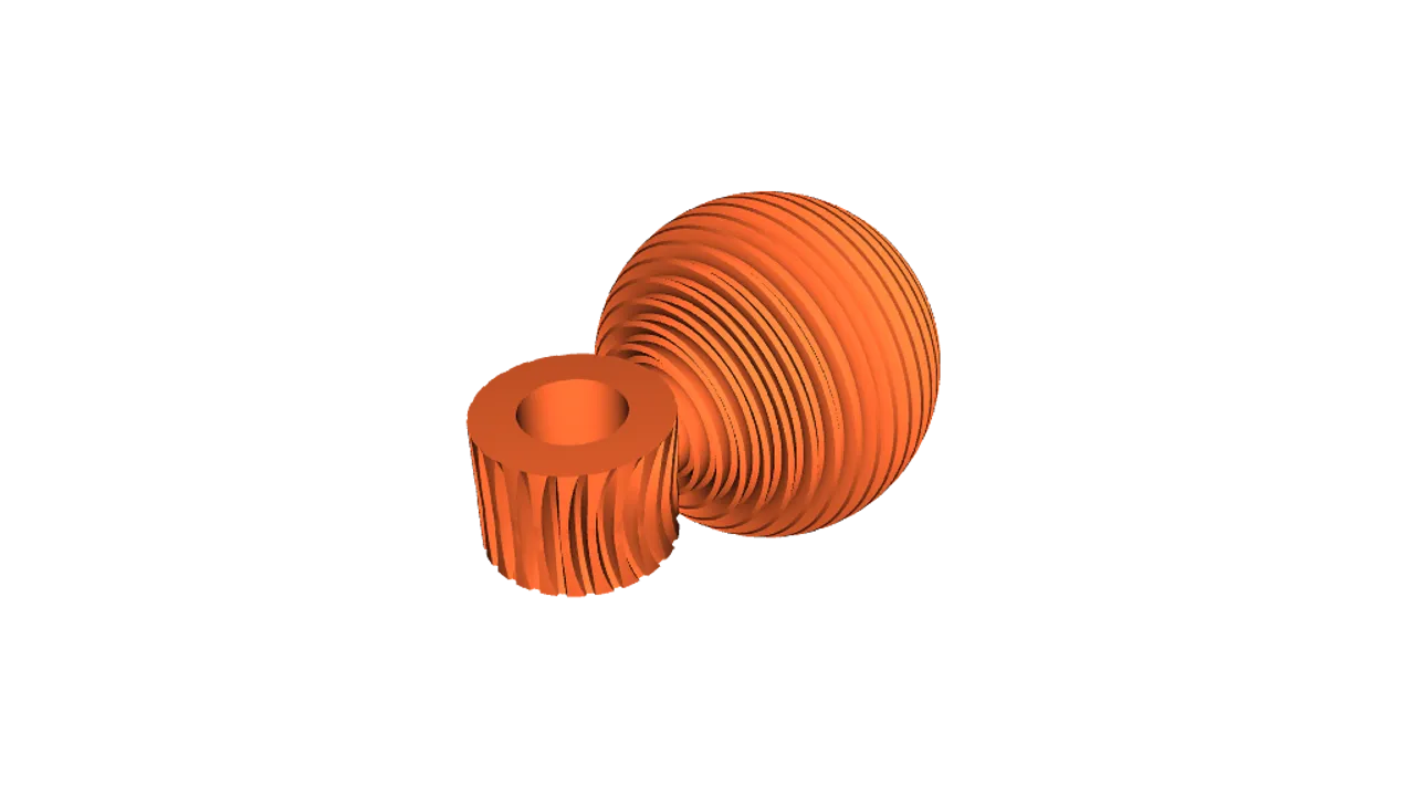 Spherical Gear by Martin_au | Download free STL model | Printables.com