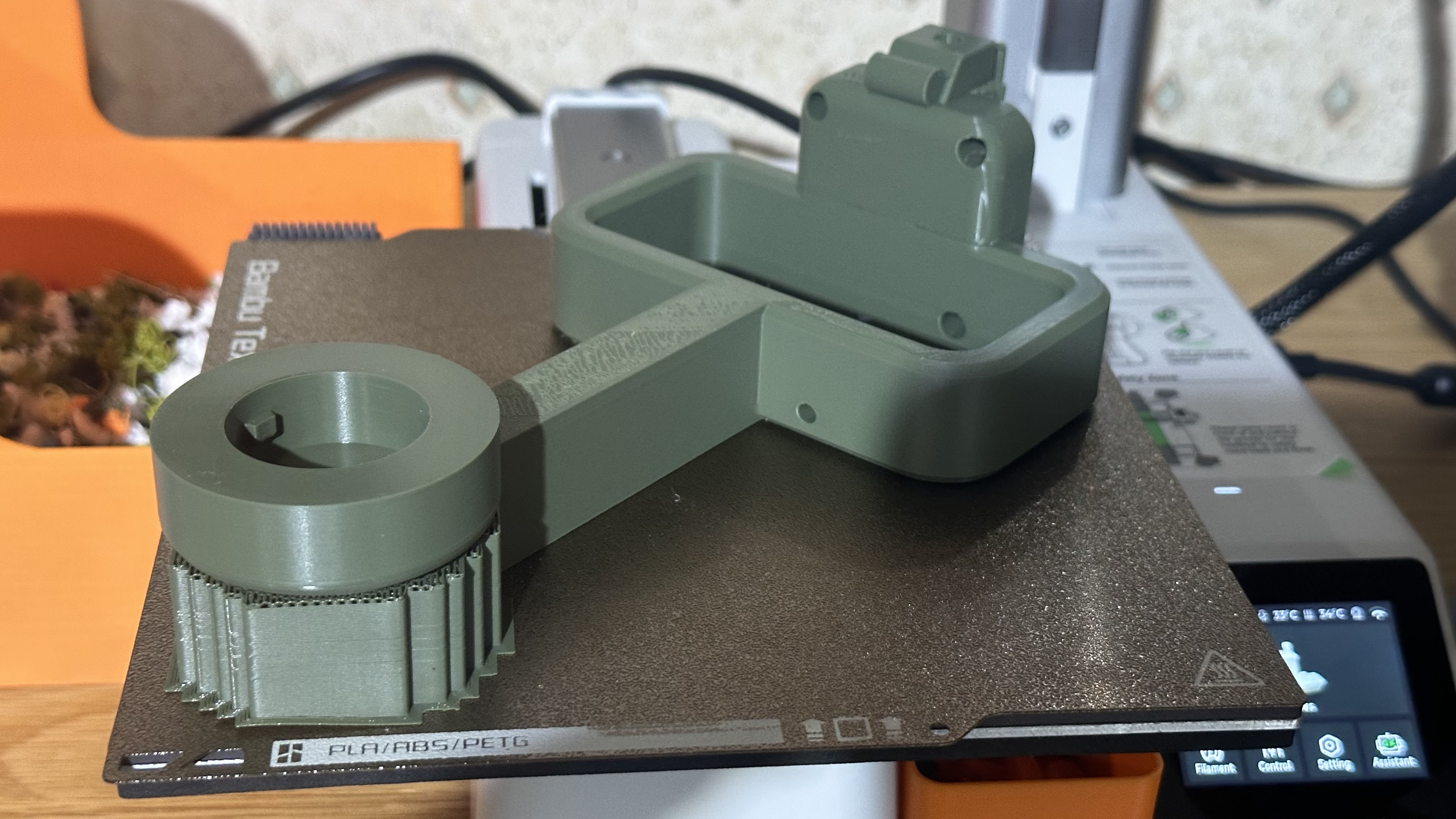 Bambu A1 Mini Handle with Creality Digital Spool Mount by rhencullen ...