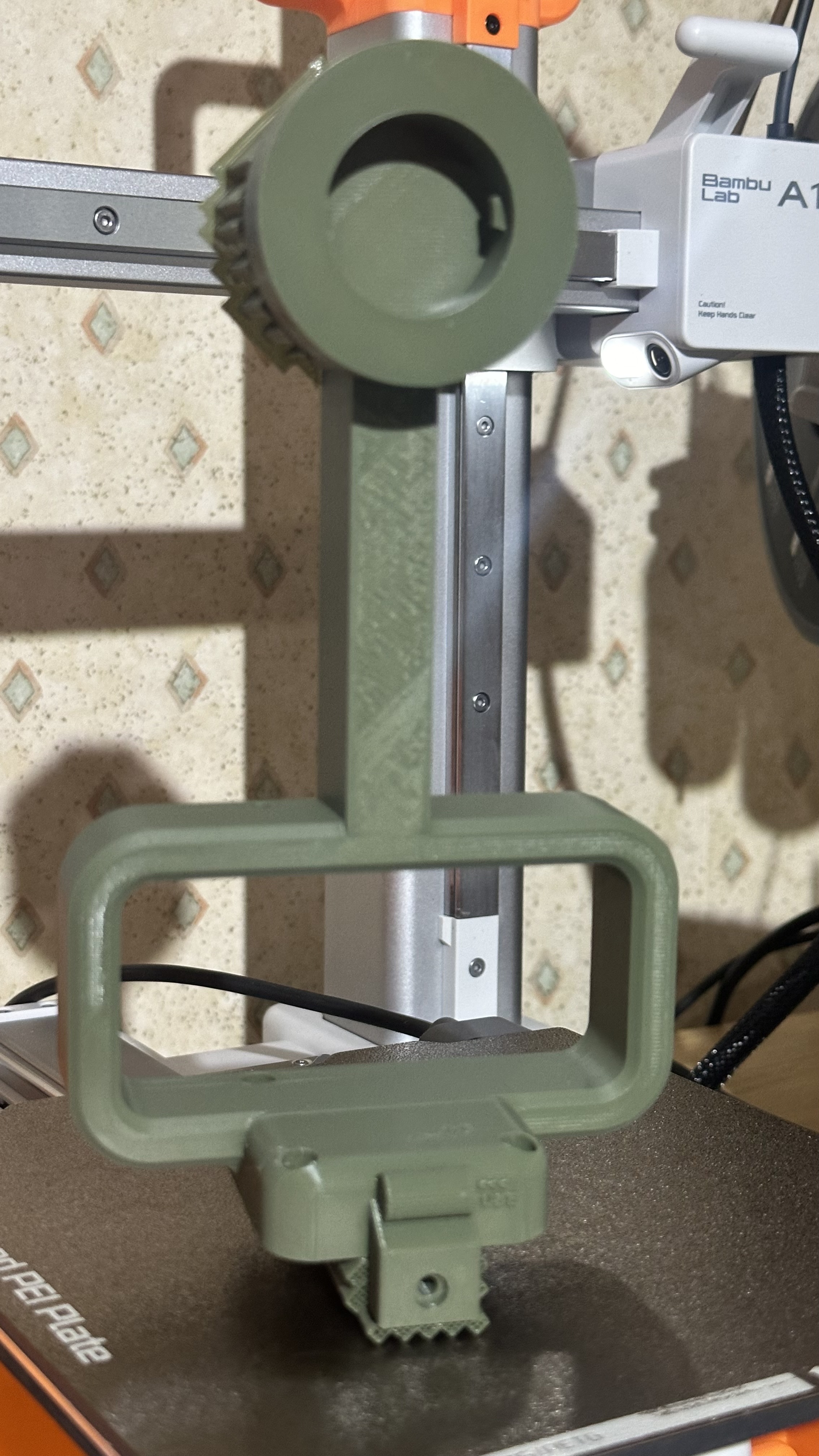 Bambu A1 Mini Handle with Creality Digital Spool Mount by rhencullen ...