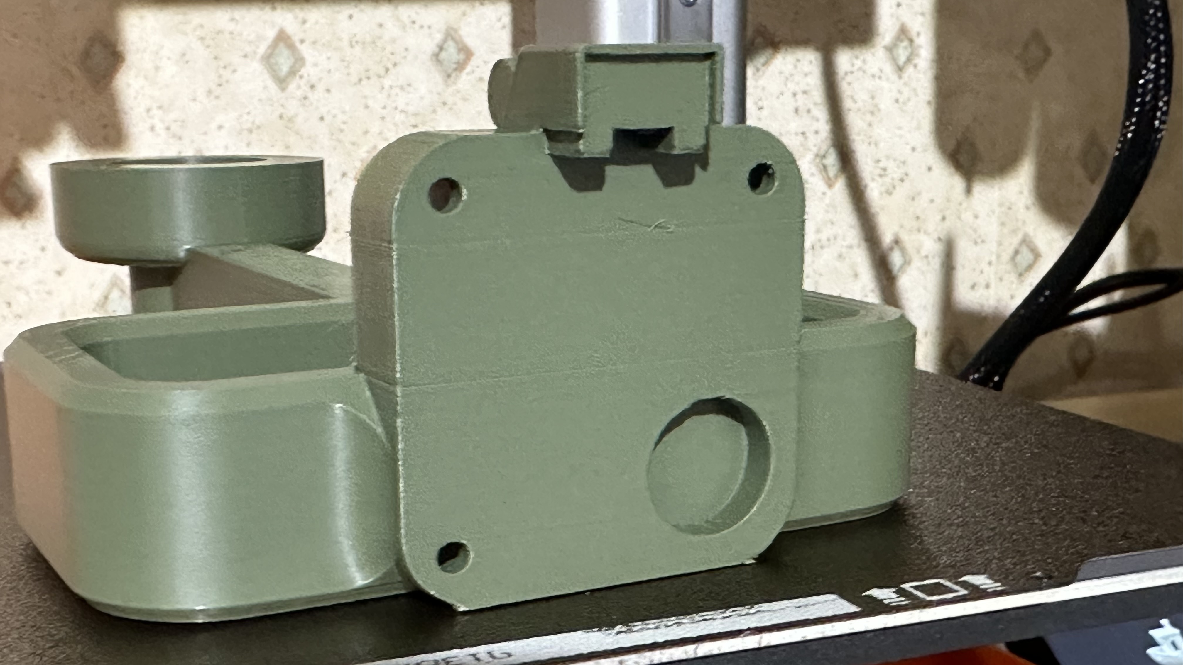 Bambu A1 Mini Handle with Creality Digital Spool Mount by rhencullen ...