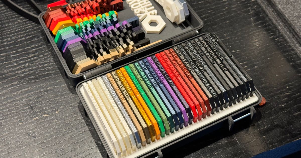 Rugged filament sample box | Inset Remix | Sample thickness adjusted by ...