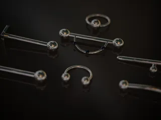 Barbell Piercings by Books | Download free STL model | Printables.com