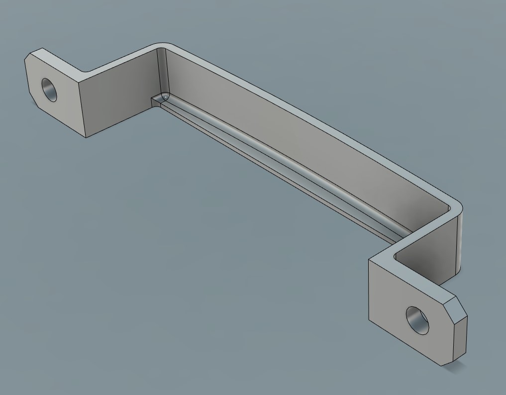 Bracket for small Amazon Basic USB Hub by Matt | Download free STL ...